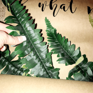 Learn To Make This Farmhouse DIY Scroll Sign for less than $3.