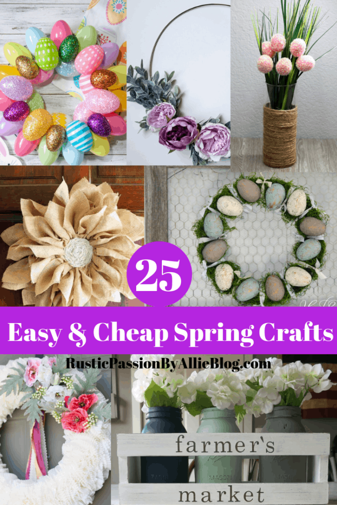 The ABSOLUTE Best DIY Craft Ideas for Spring and Mother's Days Crafts.