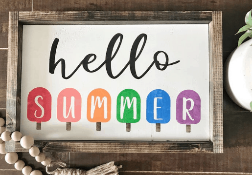 Make these 15 DIY Signs on Wood for Summer for Cheap!