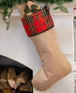 10 Affordable Rustic Christmas Stockings to Add to Your Farmhouse Decor.