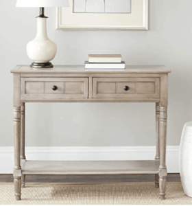 Find the perfect entryway table small enough for any space.