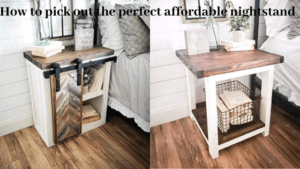 16 Unique Rustic Wooden Nightstand options +5 Tips to find the right one.