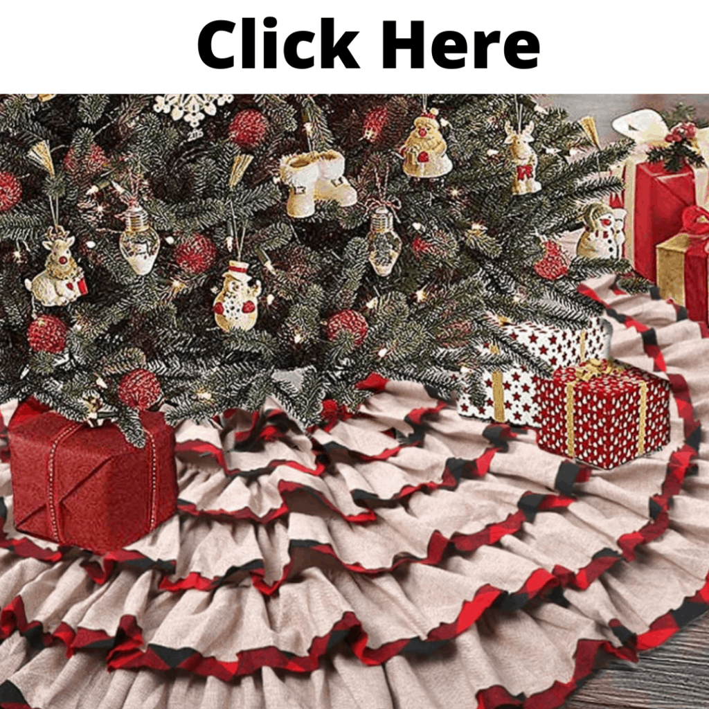 7 Stylish And Unique Christmas Tree Skirt Ideas To Decorate Your Tree.