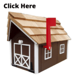 13 Decorative Amish Mailboxes That Add The Perfect Rustic Style.