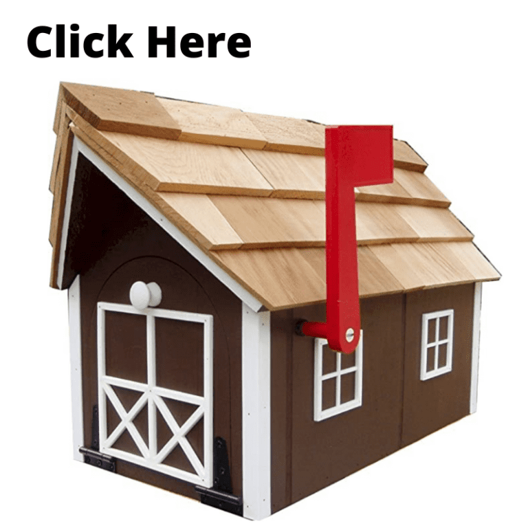 13 Decorative Amish Mailboxes That Add The Perfect Rustic Style.